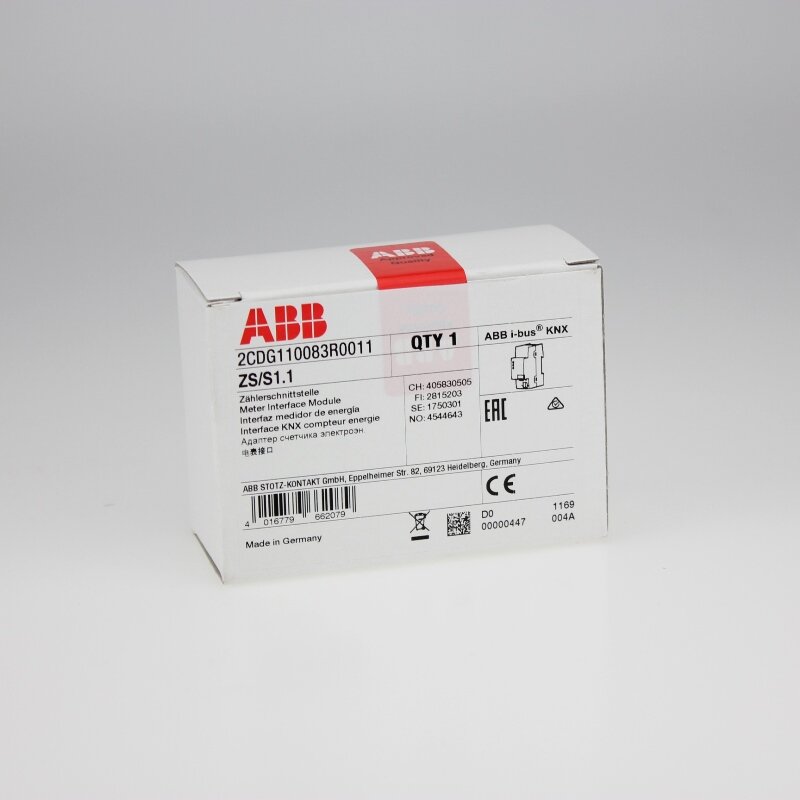 ABB ZS/S1.1 Zählerschnittstelle, REG - Electro Point - Elektroinstall ...