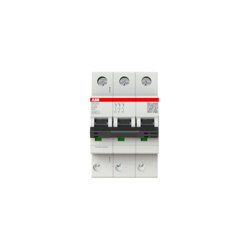 ABB SX203-C25 Sicherungsautomat Flexline C-Charakteristik, 6kA, 25A ...